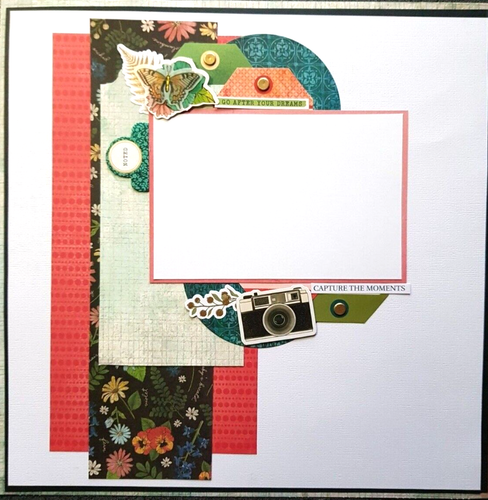 Handmade Premade Scrapbook Page 12 x 12 Layout Memory Album ...