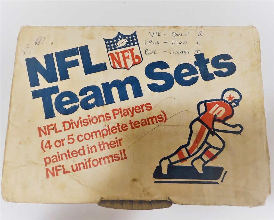 NFL Vintage Tudor Electric Football Game of NFL Team Sets Box ONLY | eBay