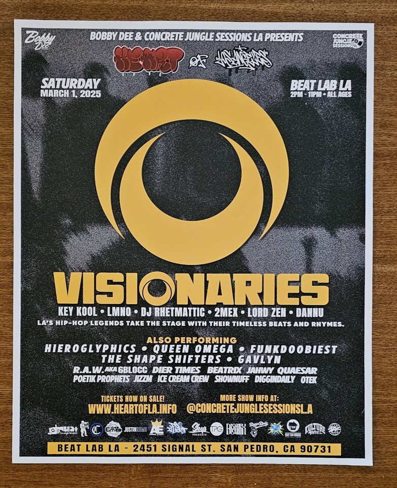 Visionaries Event Poster 16x13" New | eBay