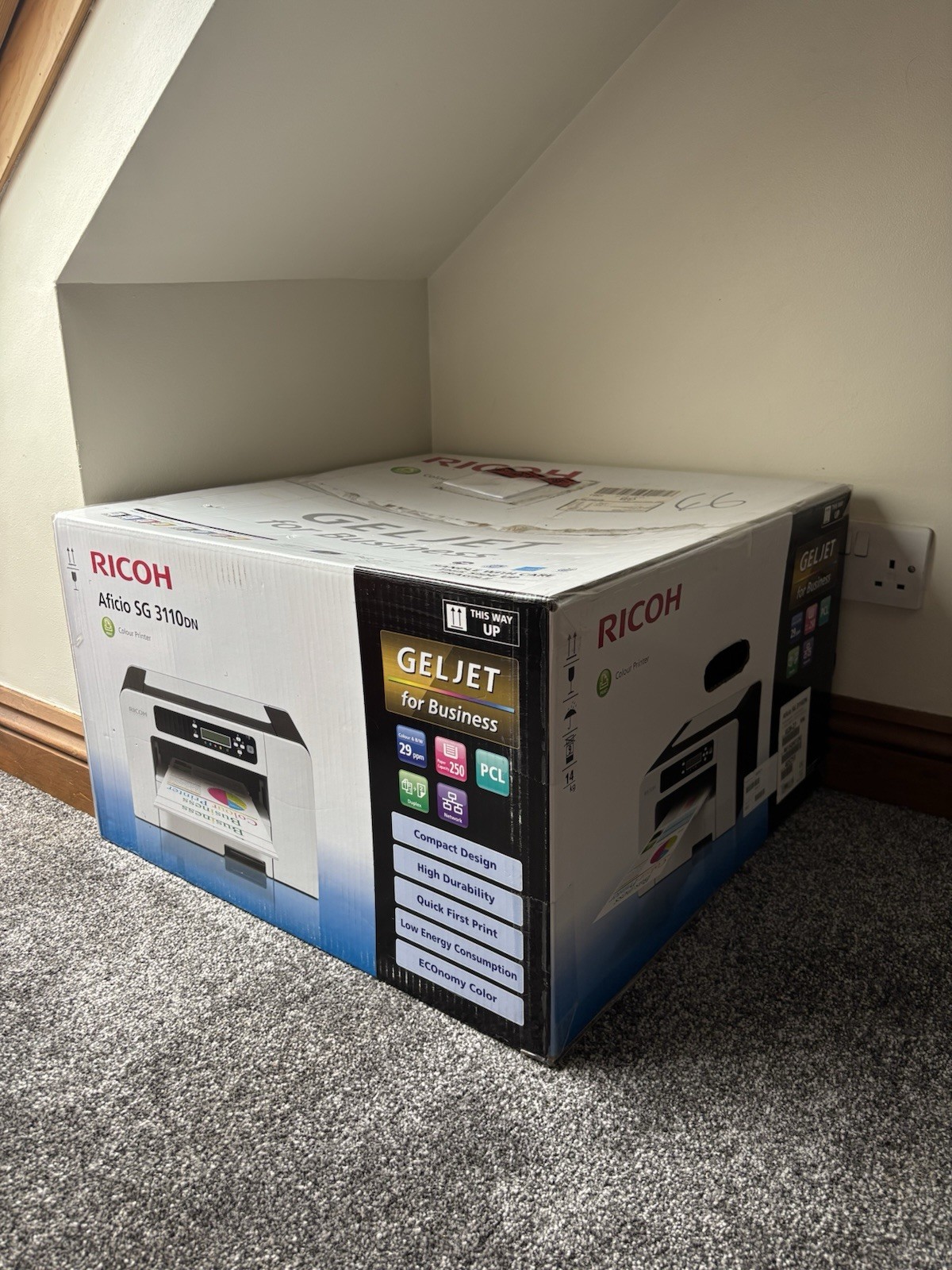 RICOH AFICIO SG3110DN SG 3110DN SUBLIMATION PRINTER FULL WORKING ORDER ...