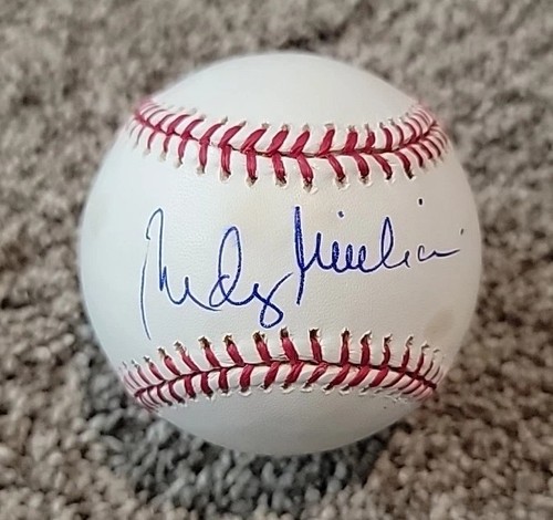 Rudy Giuliani YANKEES NYC Mayor Signed Autographed OMLB Major League ...