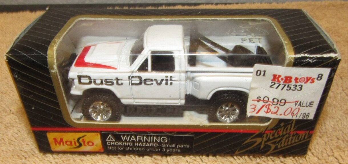 Dust Devil Ford F-150 Diecast Truck Maisto Special Edition 1:64 Scale ...