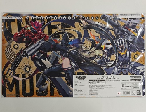 Digimon Card Game Official Event Exclusive DC-1 Grand Prix Playmat 2024 ...