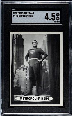 1966 Topps - Advertures of Superman, with George Reeves - Complete Set ...