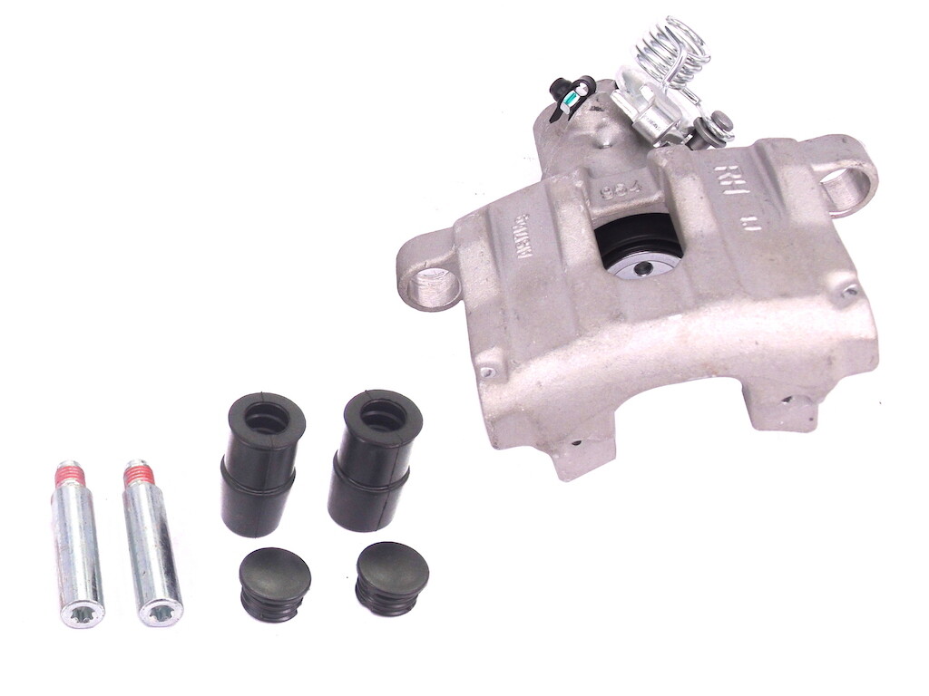 2 REAR BRAKE CALIPER BOTH SIDE + SLIDERS FOR FORD FOCUS MK2 CMAX 265MM ...