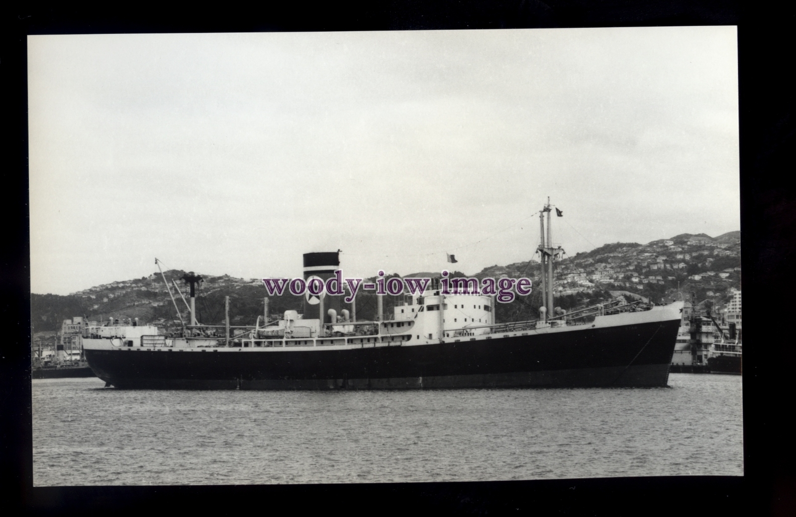 UK1004 - Blue Star Line Cargo Ship - Dunedin Star - built 1950 ...