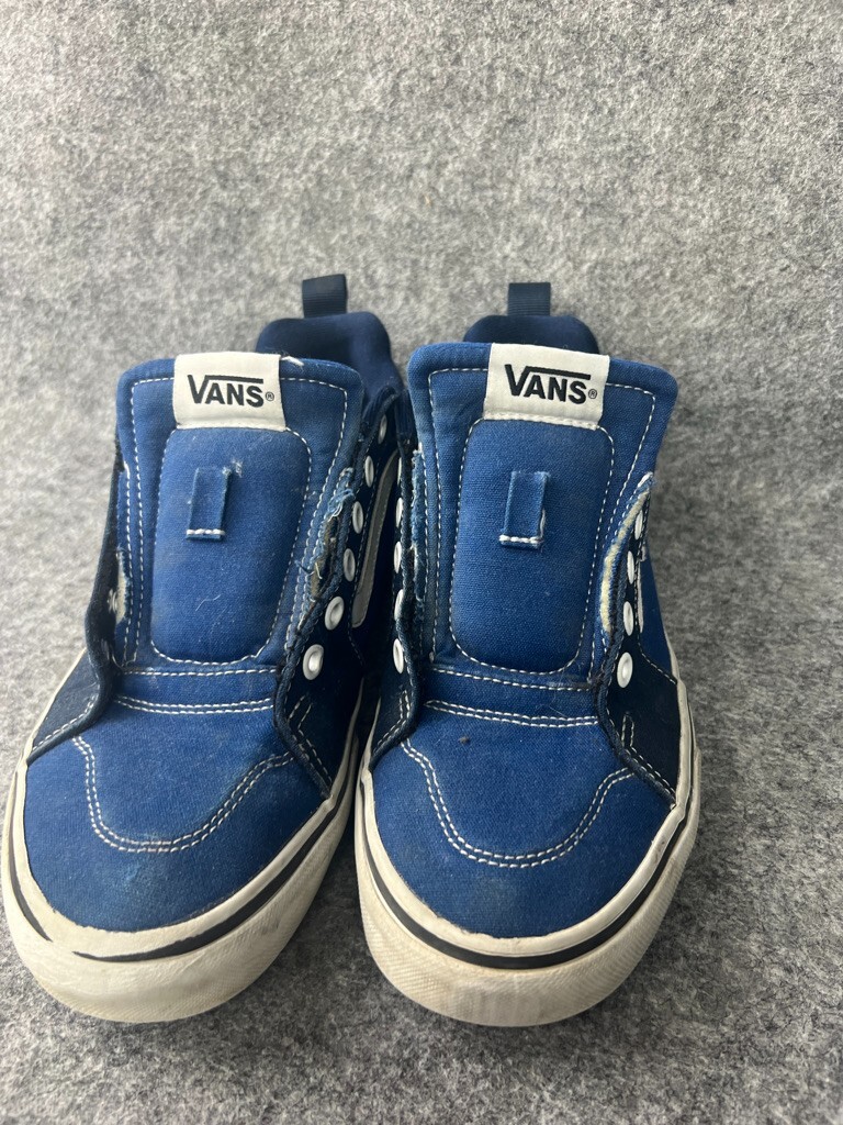 Vans Filmore Canvas Sneaker Men's 7 Blue Lace Up Skater 721454 Off The ...