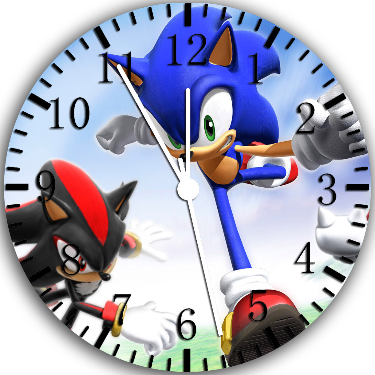 Super Sonic Frameless Borderless Wall Clock Nice For Gifts or Decor ...