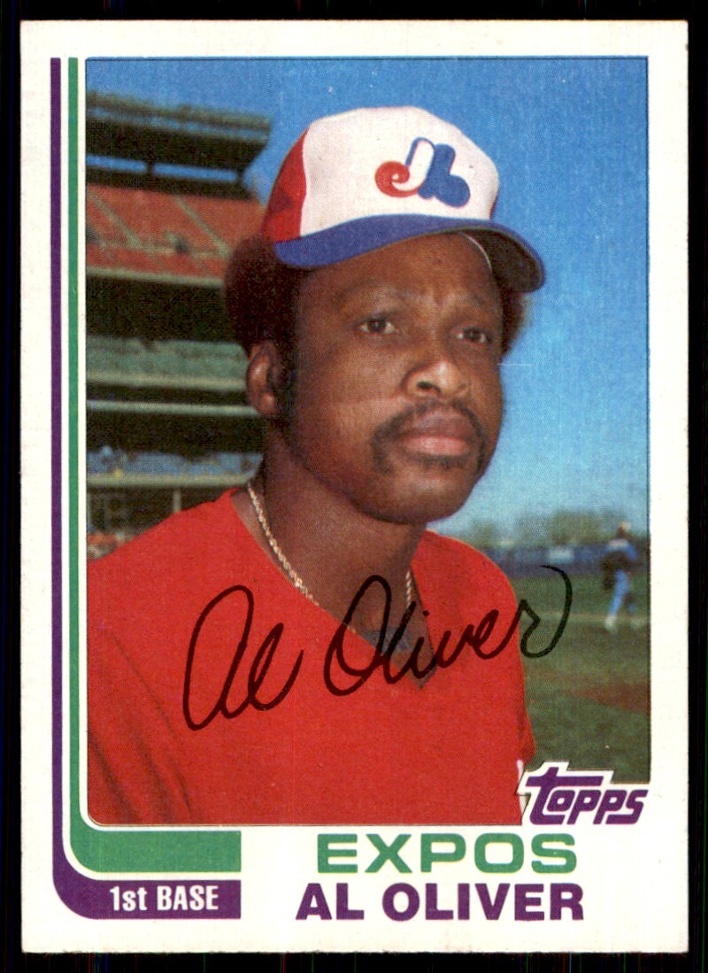 1982 Topps Traded Al Oliver Montreal Expos #83T | eBay