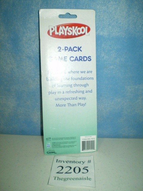 2010 Playskool Mr Potato Head Tater 2 - Pack Spud Rummy Match Game ...