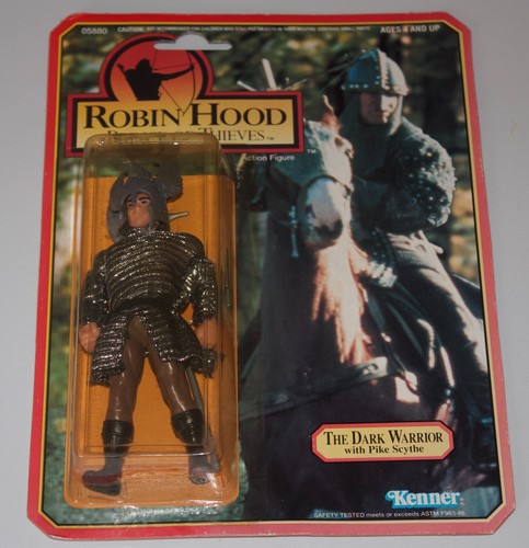 robin hood prince of thieves action figure dark warrior knight soldier ...