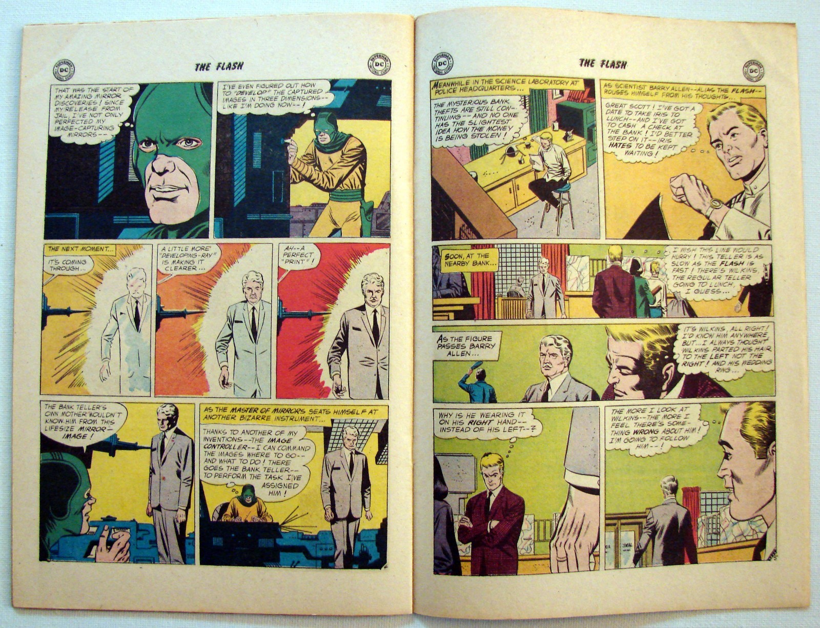 Flash, The Vol. 1 #105 The Master of Mirrors - DC - Comics | eBay