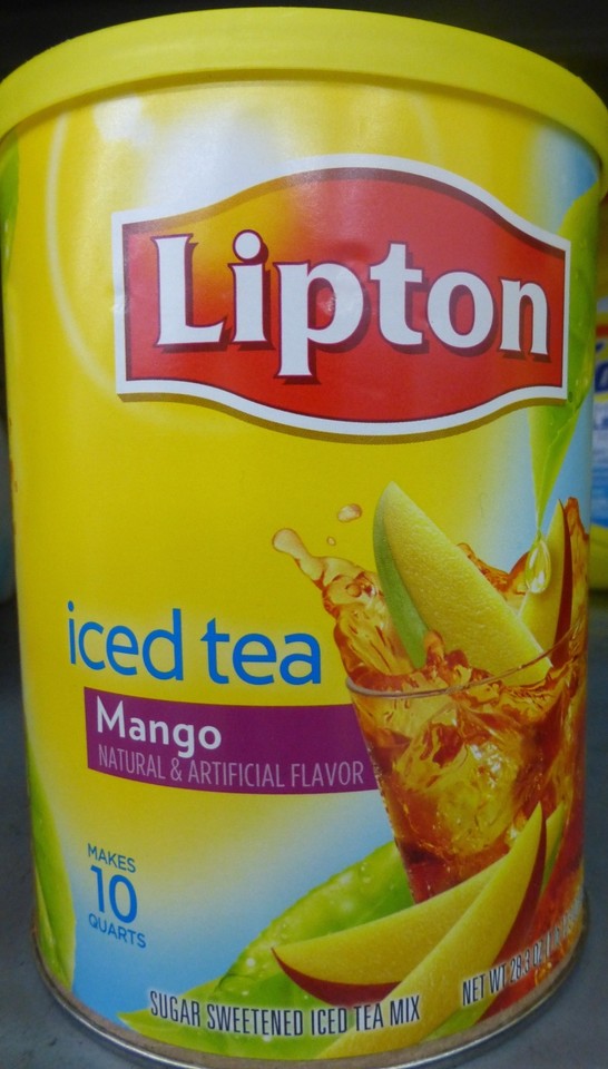 LIPTON INSTANT POWDERED ICED TEA MIX ~ FLAVOR CHOICES * PICK ONE | eBay