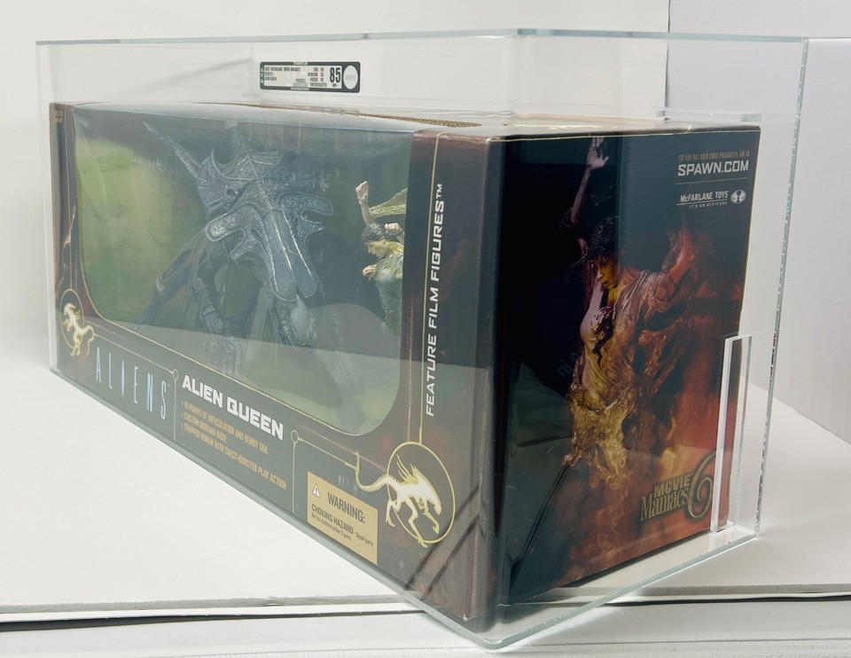 2003 MCFARLANE ALIEN QUEEN DELUX SET ALIENS MOVIE MANIACS SER6 AFA ...