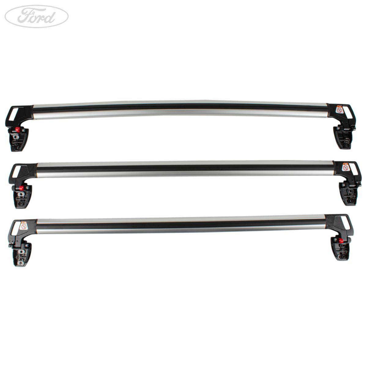 Genuine Ford Transit Custom Foldable Roof Bars Rack Carrier Kit x3 2012 ...