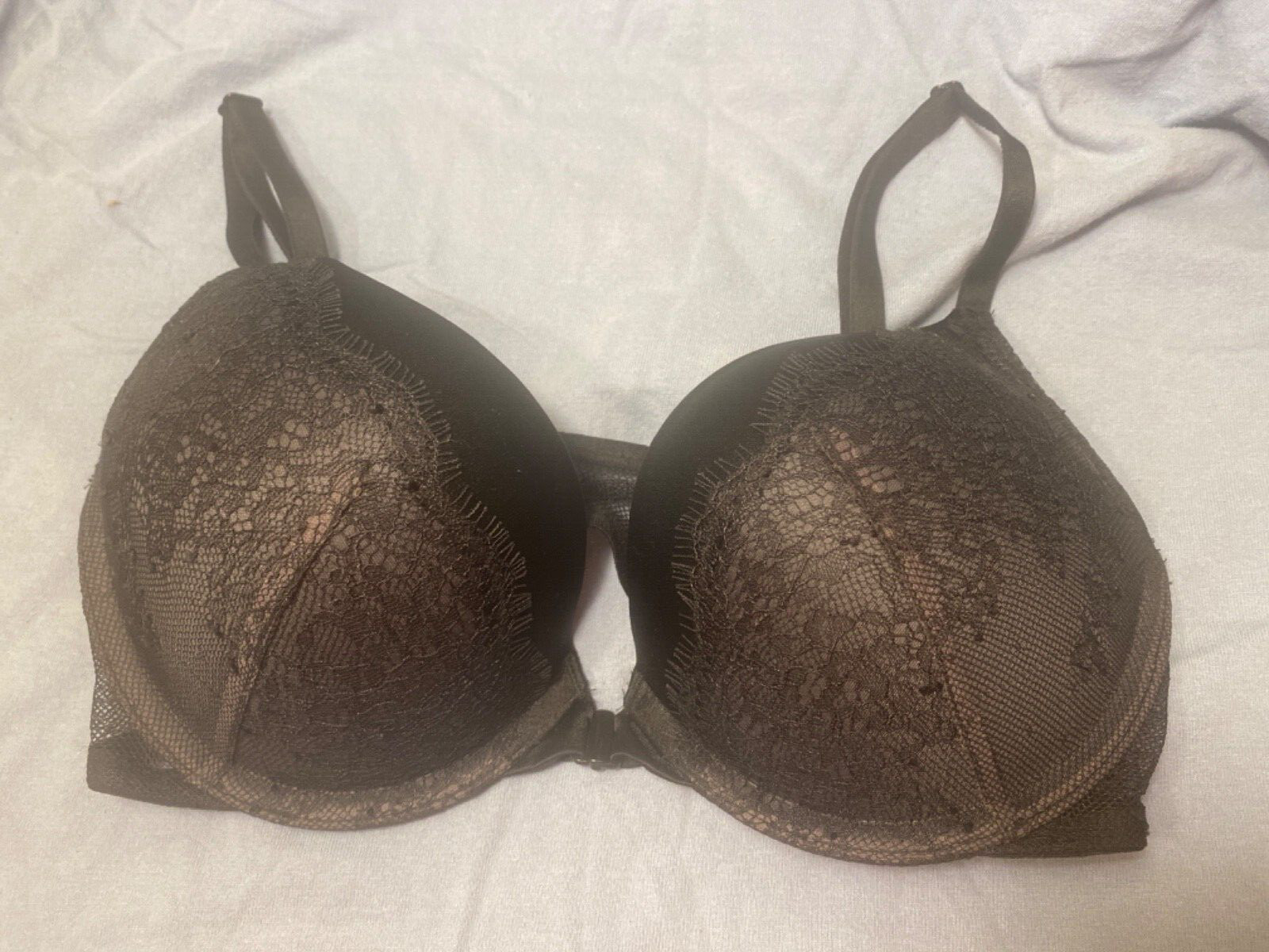 Victoria’s Secret Black Bombshell Plunge Front Closur… - Gem