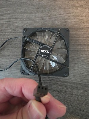 NZXT Red LED 140 MM Computer Fan | eBay
