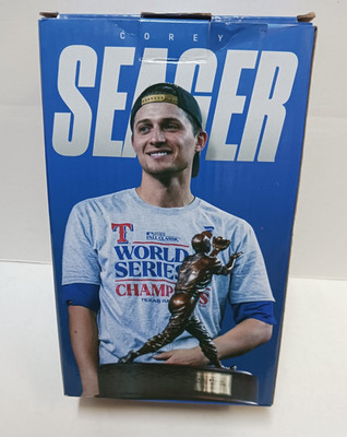 Texas Rangers Corey Seager World Series MVP Bobblehead 4/24/2024 | eBay