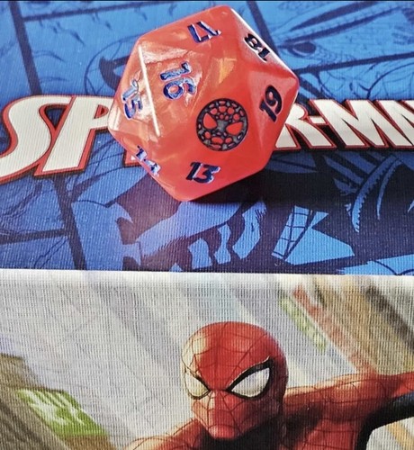 Oversized D20 Spindown Life Counter [Marvel's Spider-Man] MTG Magic SPM ...