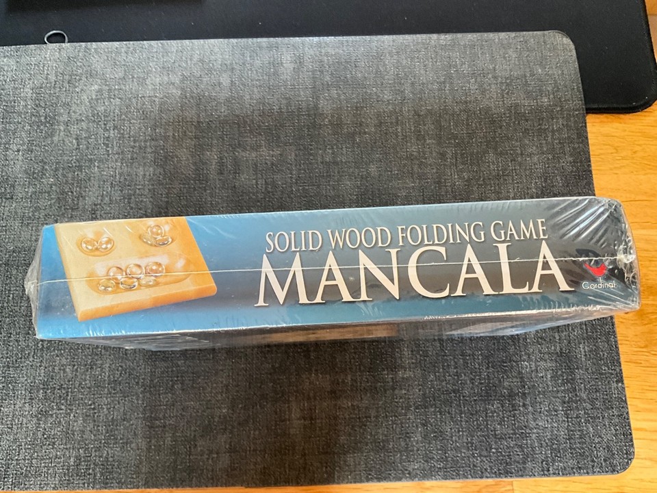 2004 Cardinal Mancala Game. Solid Wood Folding Game. New Sealed. NIB ...