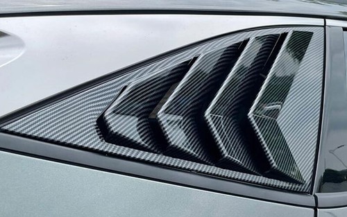 For Hyundai Tucson 2022 Carbon Fiber Side Window Louver Shutter Cover ...