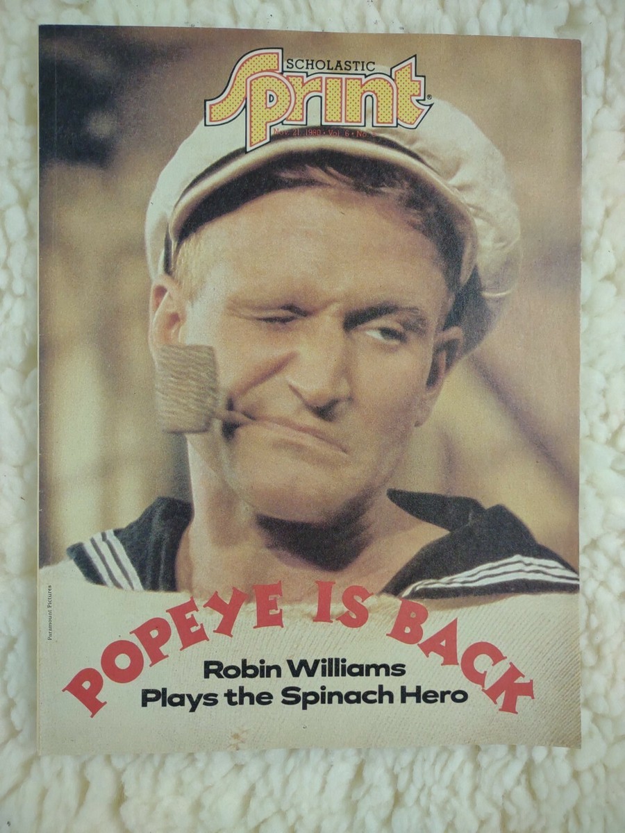 Manifesto Di Popeye Robin Williams Popeye Poster FOR SALE! PicClick