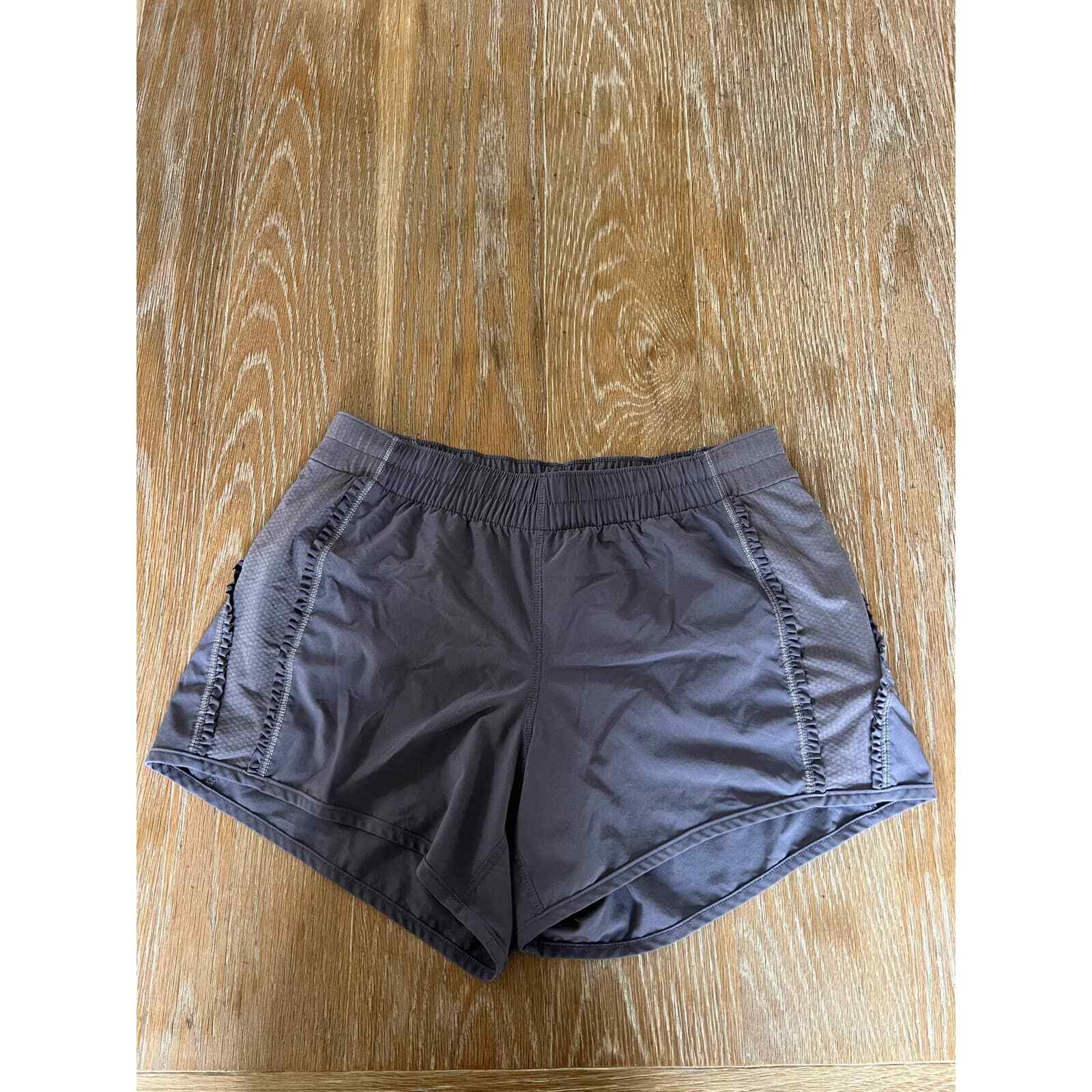 Lululemon Purple Run Speed Short Shorts Ruffle Detail… - Gem