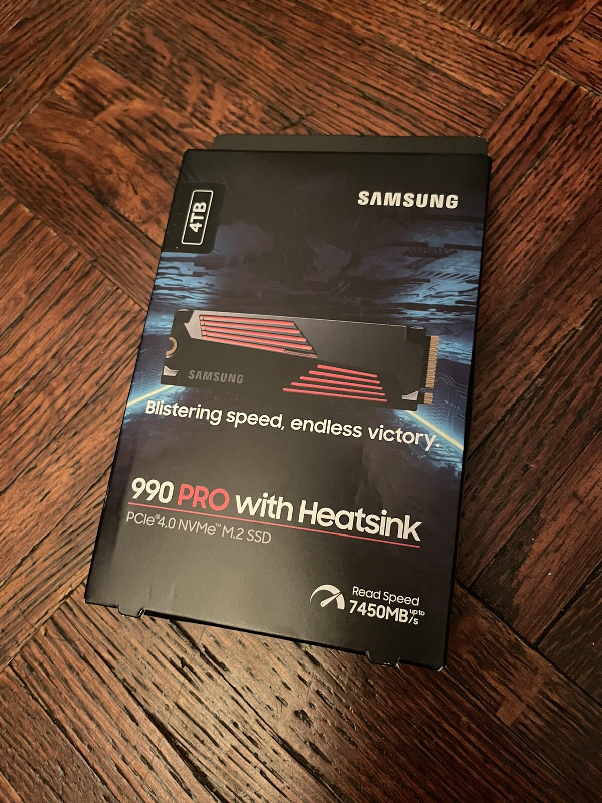 SAMSUNG 990 PRO w/Heatsink SSD 4TB, PCIe Gen4 M.2 2280 Internal Solid ...