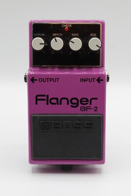 Boss BF-2 Flanger Electric Guitar Pedal - Used Tested and Working ...