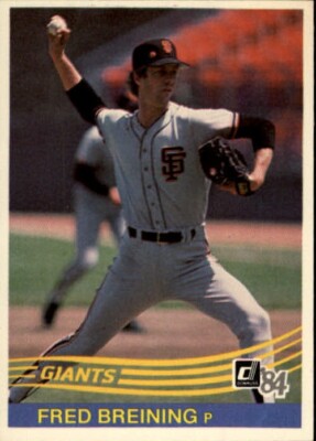 1984 Donruss Baseball #387 Fred Breining | eBay