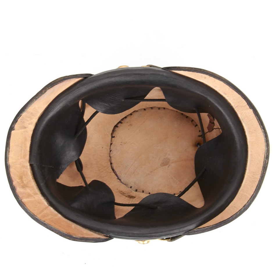 Prussian Jager Enlisted Shako Leather Helmet | eBay