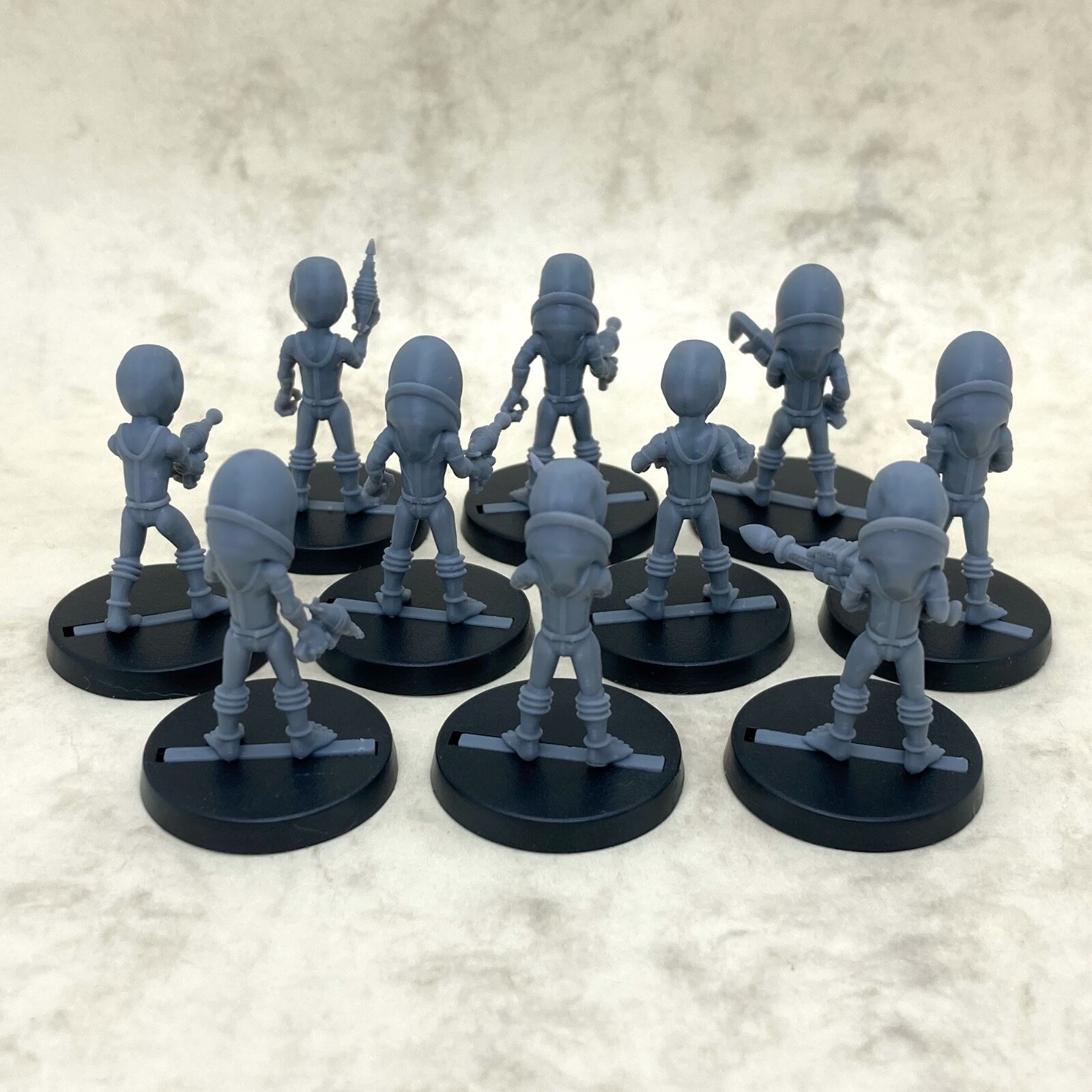 Grey aliens | 28mm miniatures | eBay