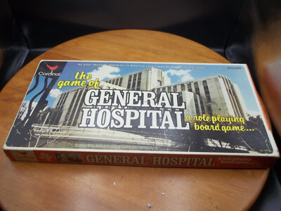 Vintage 1982 GENERAL HOSPITAL Board Game Cardinal COMPLETE | eBay