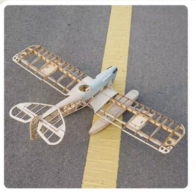 Brandenburg W29 Fixed Wing DIY Plane Model Balsa Wood Kit Skin Hardware ...