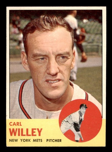 1963 Topps Baseball #528 Carl Willey NM *e2 | eBay