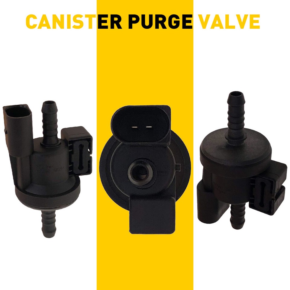 For VW Audi OEM Vapor Canister N80 Purge Valve 0280142431 06E906517A ...