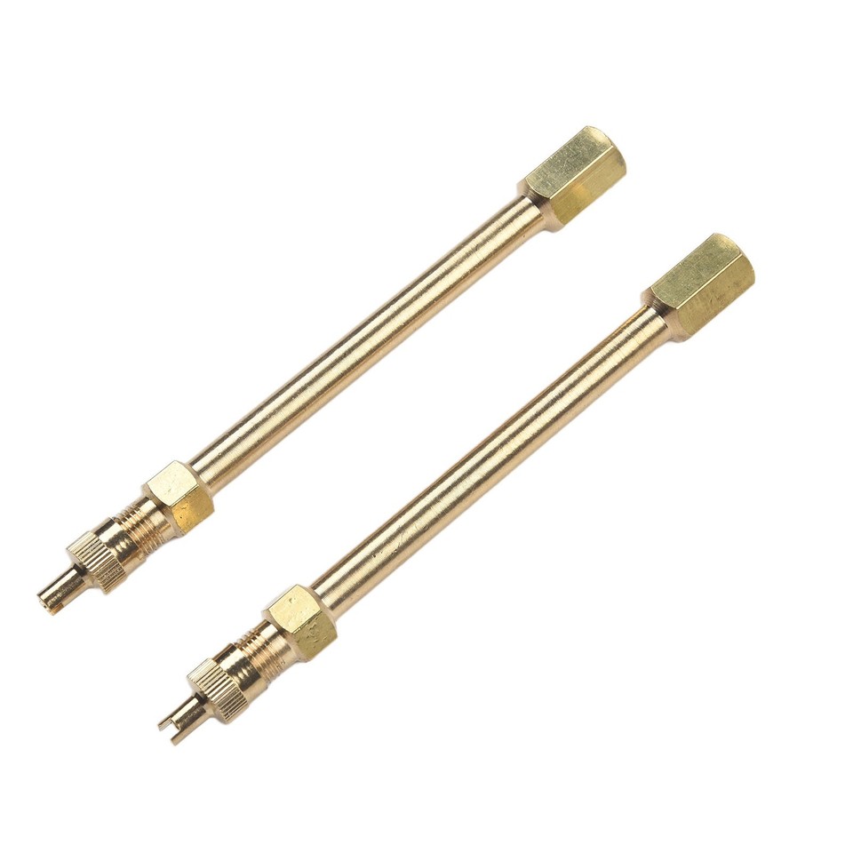 Easy to For Carry and Install 2pcs 100mm Tyre Valve Extension Rod Wheel ...