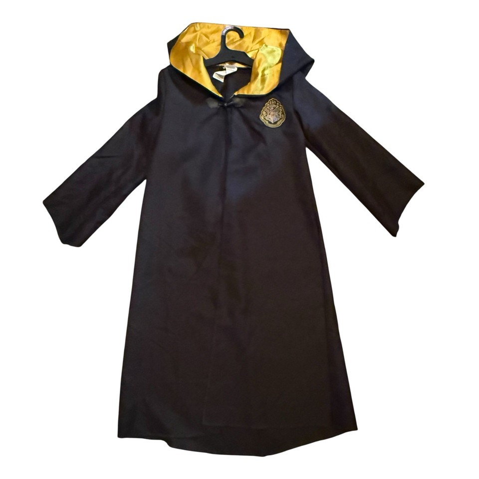 Harry Potter Hogwarts Robe Kids M (7-8) w/ Wand – Wizarding World ...