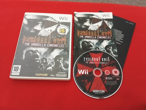 Resident Evil the Umbrella Chronicles Capcom Nintendo Wii Complete Pal ...