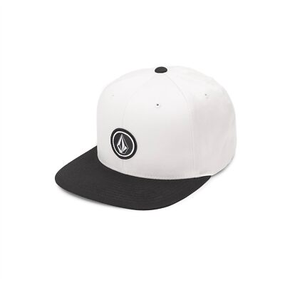 Volcom Men's Quarter Twill Snapback Hat One Size, Whitecap Grey 1 | eBay