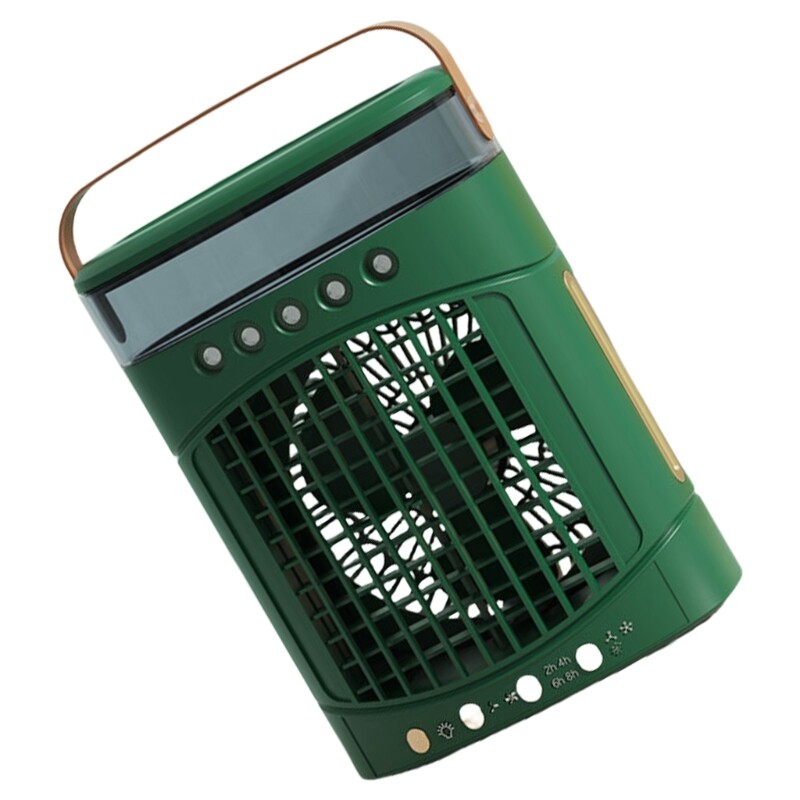 Mini Desk Fan 600ml Water Capacity Quiet Operation Fan for Home or ...