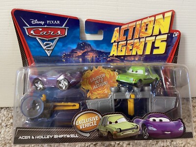 Disney Cars 2 Action Agents Acer & Holley Shiftwell | eBay