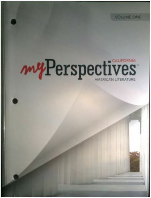 My Perspectives American Literature California Volume 2 Pearson for ...