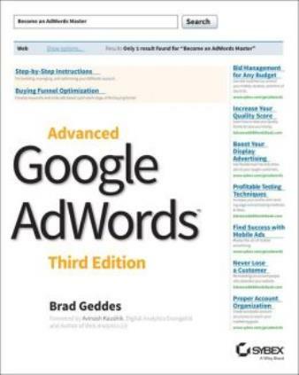 Advanced Google Adwords 9781118819562| eBay