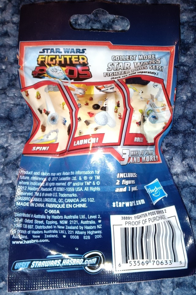 Hasbro Star Wars Fighter Pods (Series-2) Mystery Pack Factory Sealed ...