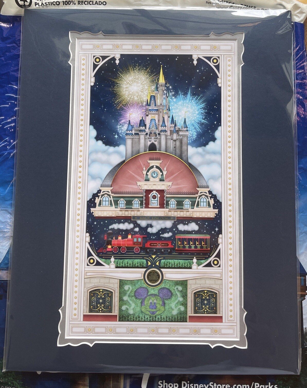 2024 Disney Parks A Magical Kingdom 14x18” Print Magic Kingdom Jason ...