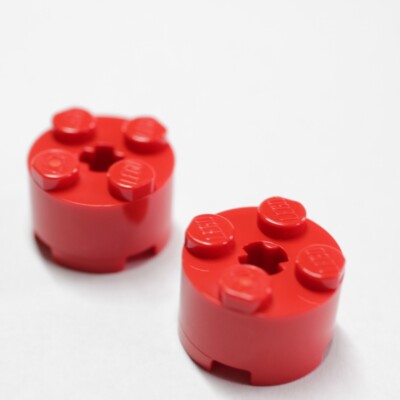 LEGO® 6143 614321 Stein 2 x 2 rund - rot 2 Stück NEU | eBay.de