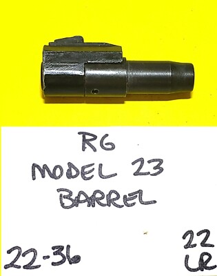 Rohm RG Model 23 .22 LR. Revolver Barrel item # 22-38 | eBay