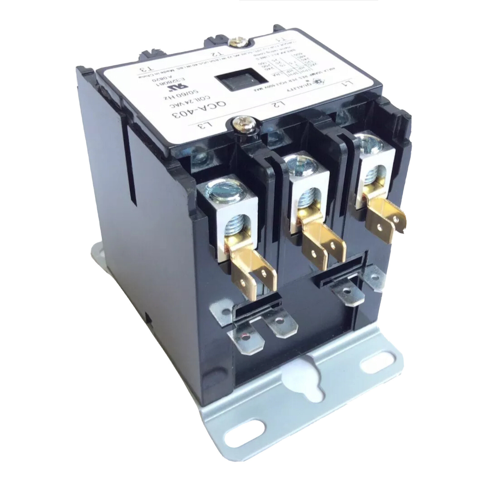 DEFINITE PURPOSE CONTACTORS (3 POLES) ,COIL VOL 24- 40AMP. LINE VOLTAGE ...