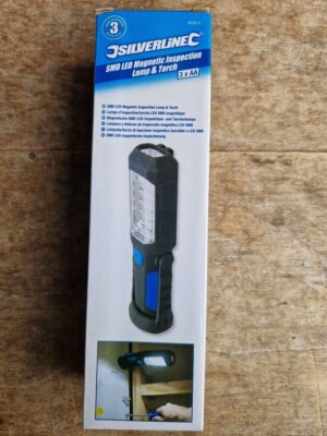 SMD LED MAGNETIC INSPECTION LAMP & TORCH - HANGING HOOK/STAND ...